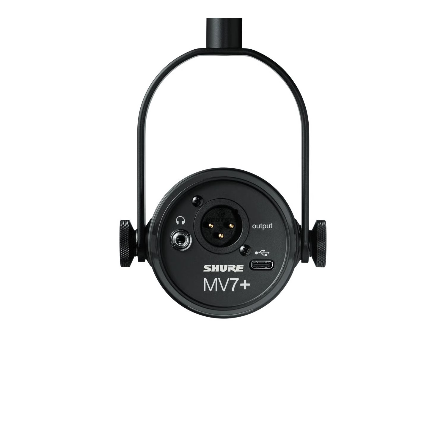 SHURE - MV7+ - DYNAMIc podcast microphone - black