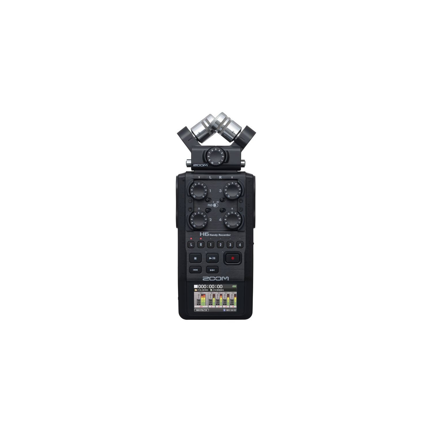 ZOOM - Z-H6E - H6essential Handy Recorder with 6 Tracks & 32-Bit Float ...