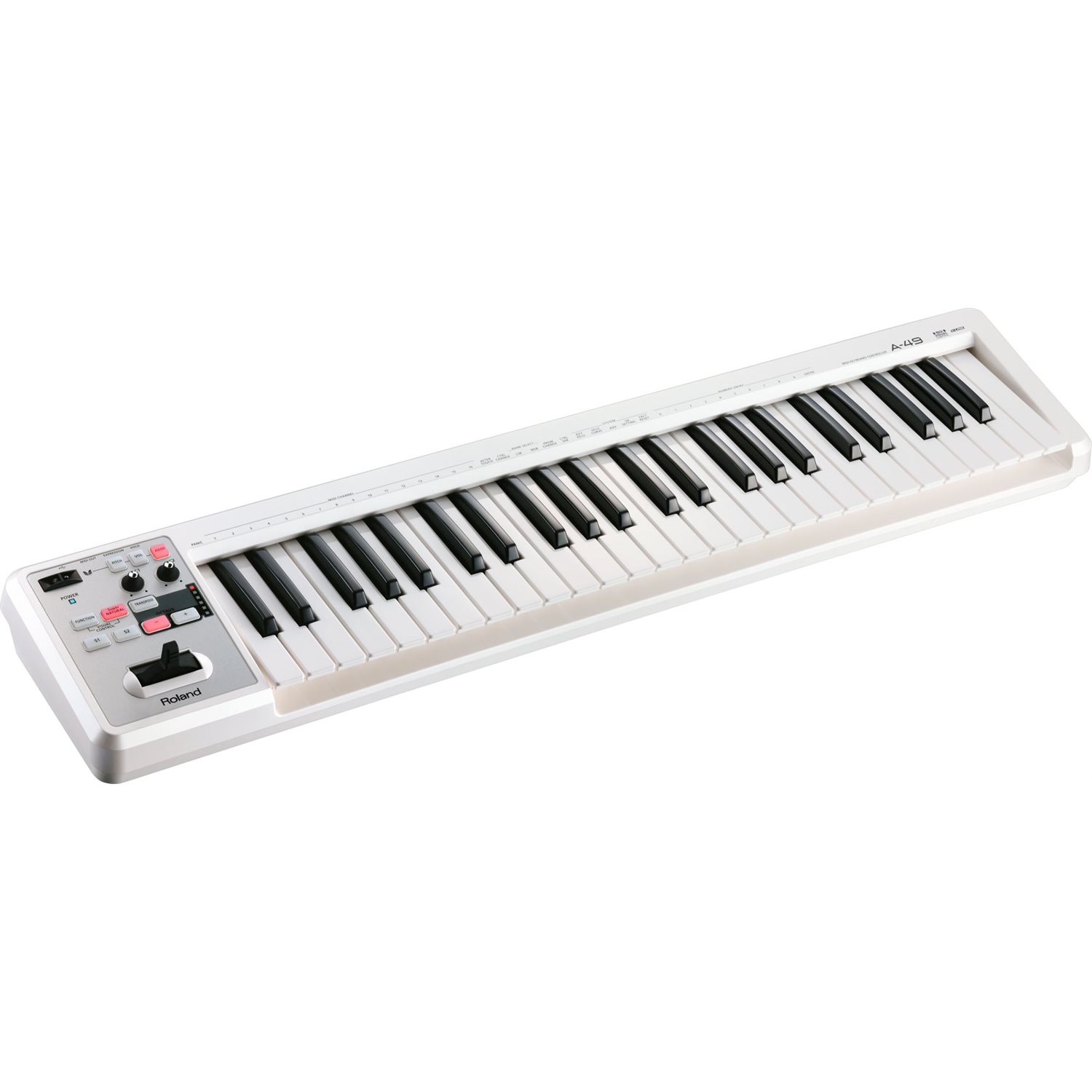 ROLAND - A-49-WH - Clavier de contrôle MIDI - Blanc